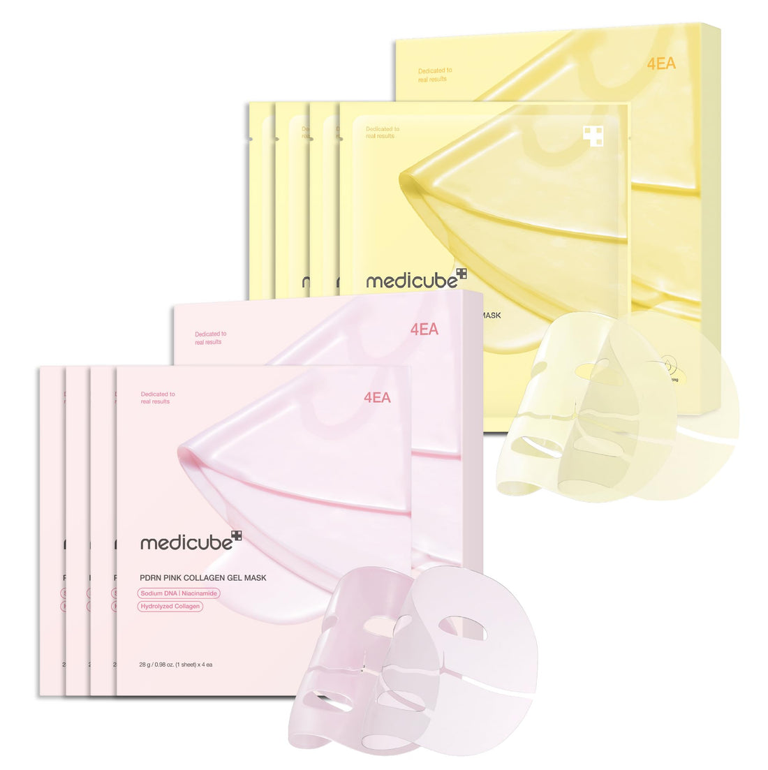 Medicube Color-Changing Jelly Mask Set for Uneven Skin Tone and Radian ...