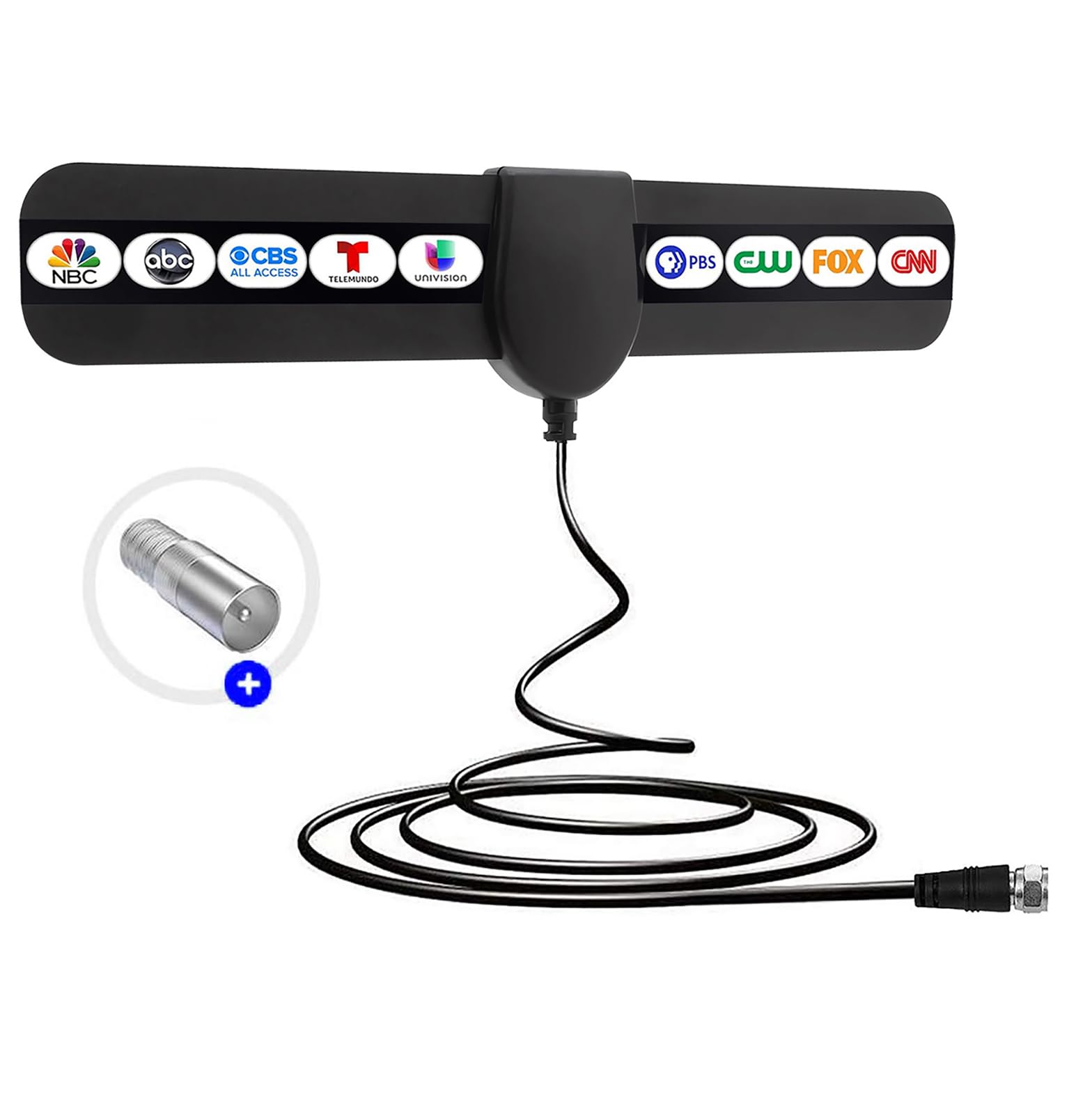 2025 New Digital TV Antenna for Smart TVs with 360° Reception – Kiitn