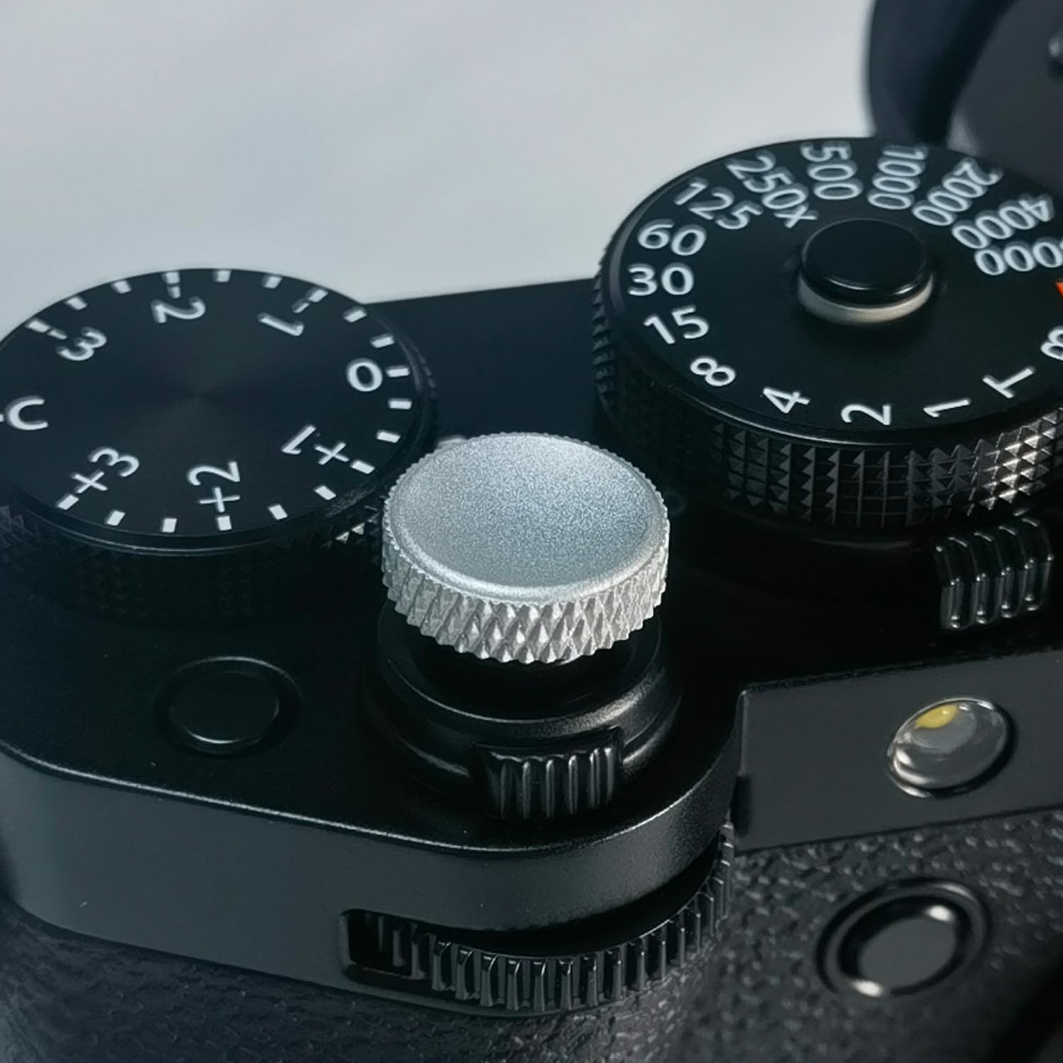 Metal Camera Shutter Buttons - Soft Release Buttons (2 Pack, Silver ...