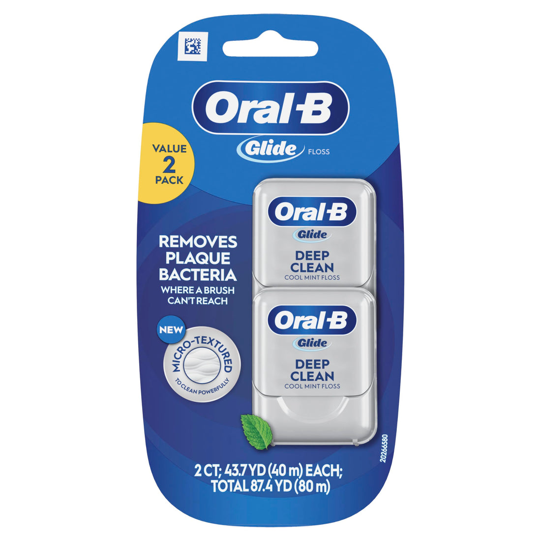 Oral-B Glide Deep Clean Cool Mint Dental Floss Value Pack — Kiitn