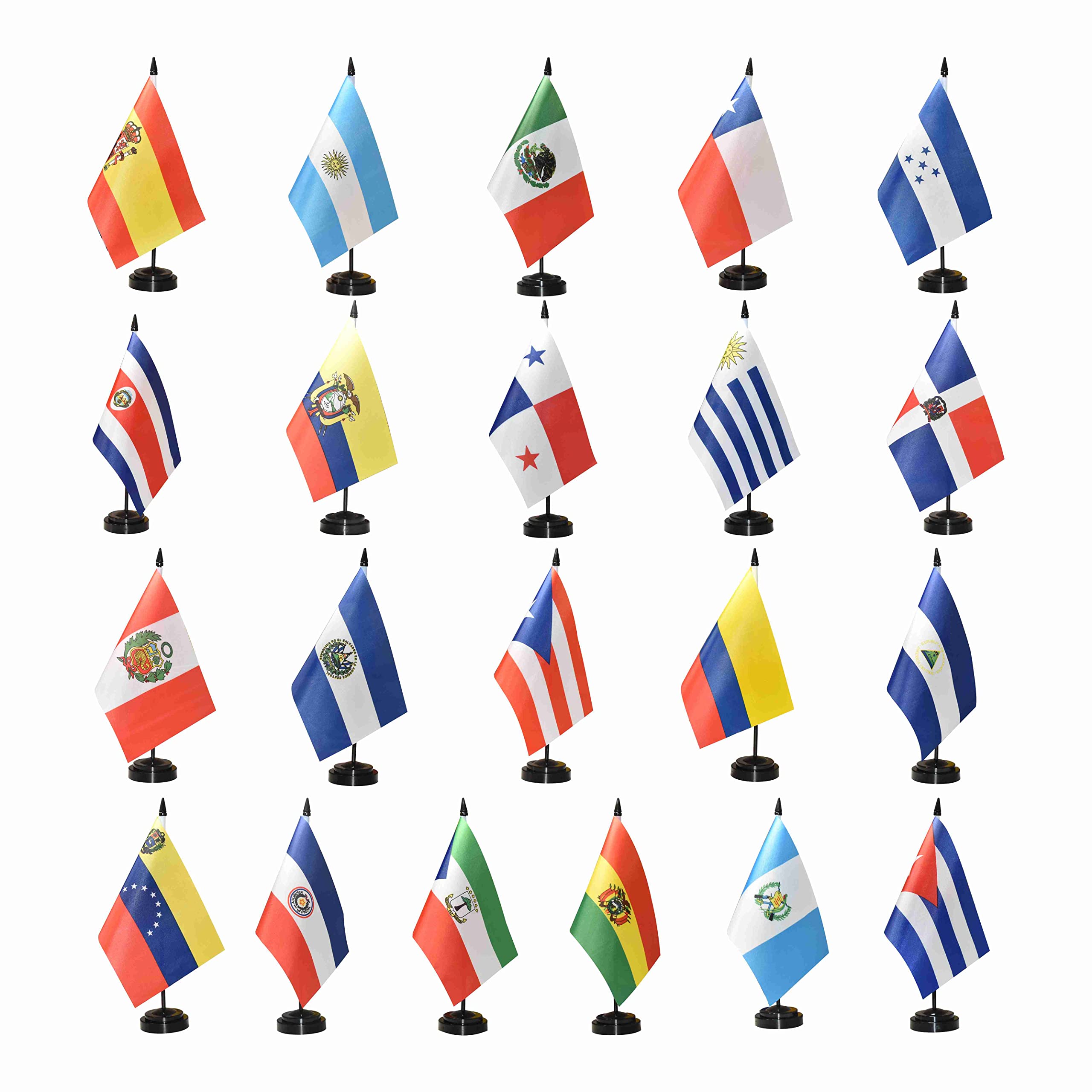 Mini Spanish Desk Flags – Kiitn