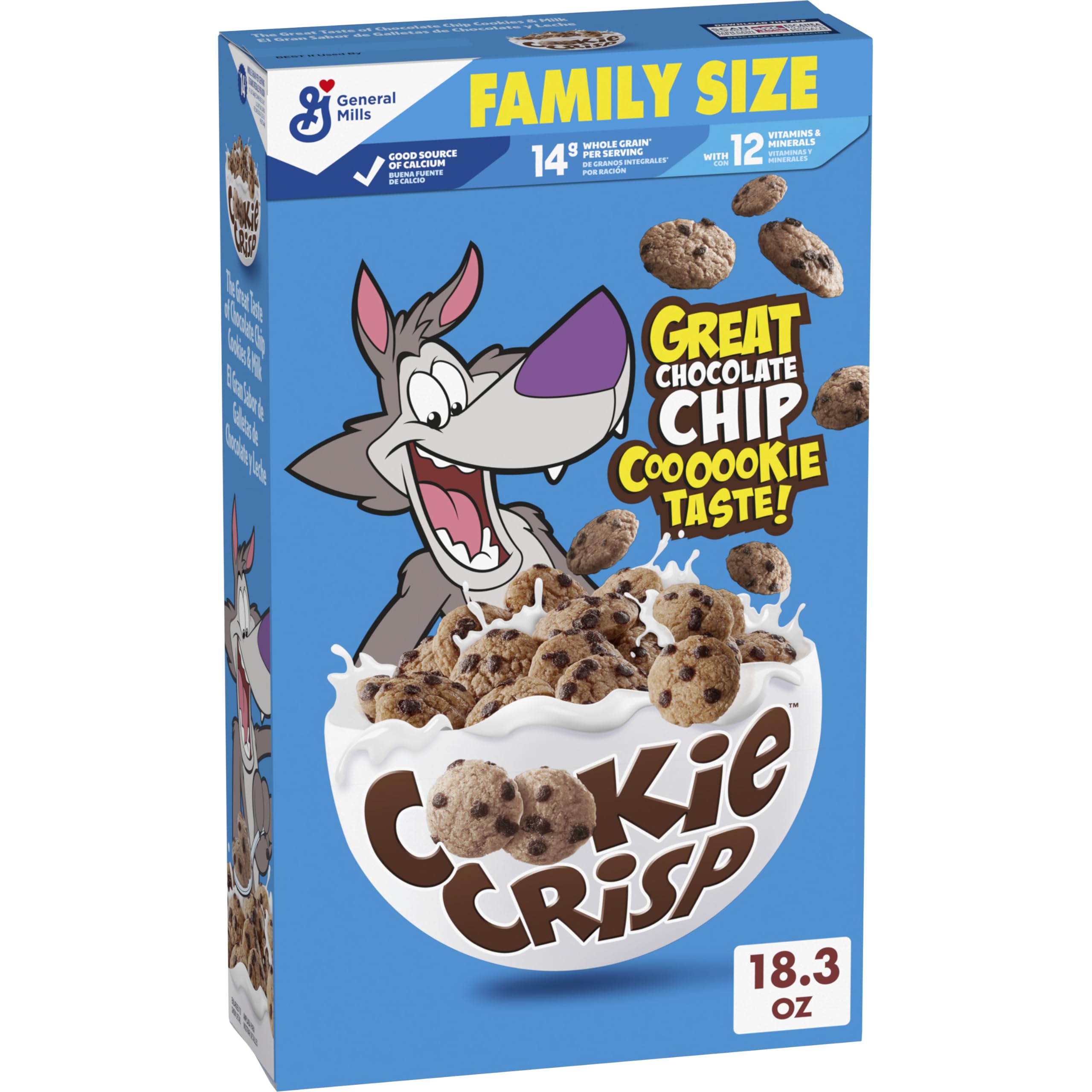 Cookie Crisp Chocolate Chip Breakfast Cereal — Kiitn